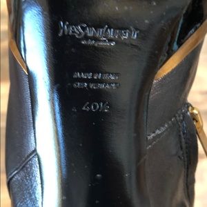 Yves Saint Laurent | Shoes | Ysl Leather Boot W Platform Host Pick ...